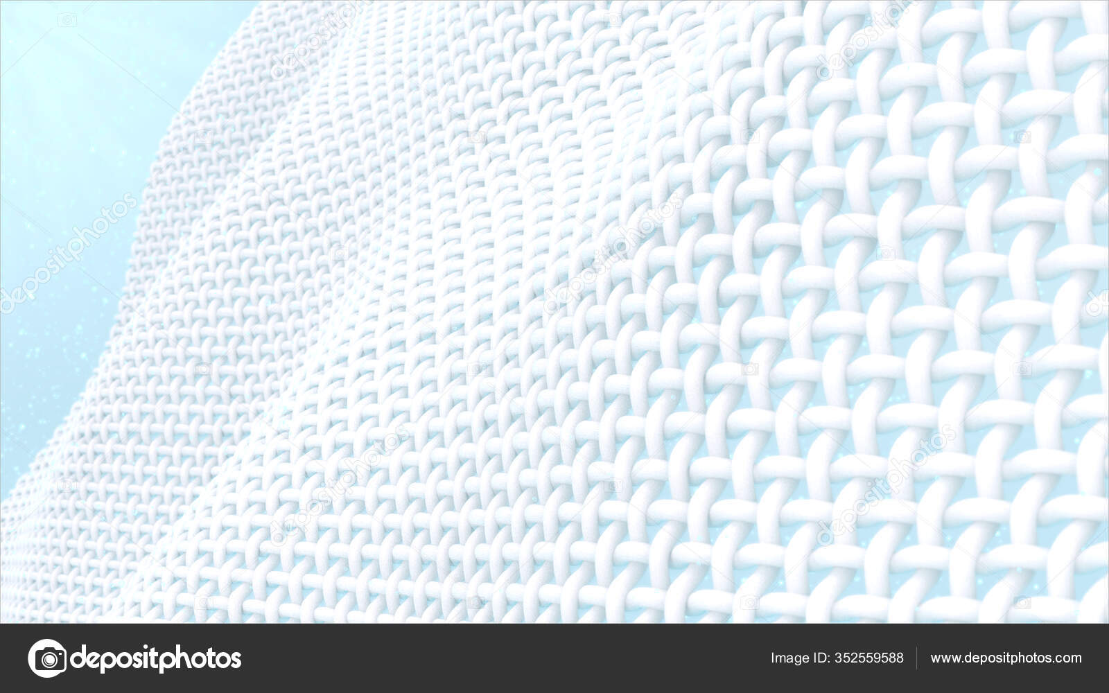 Close Fabric Fiber Underwater Fiber Smooth Surface Surface Waves Air ...