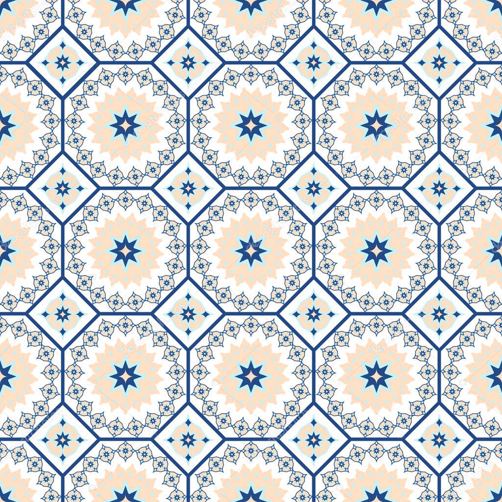 Vector seamless arabic pattern. Arabesque, Ramazan, greeting, happy ... Vector seamless arabic pattern. Arabesque, Ramazan, greeting, happy ...