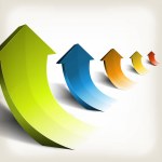 Abstract Rising Arrows Stock Vector Image by ©benchyb #12521363