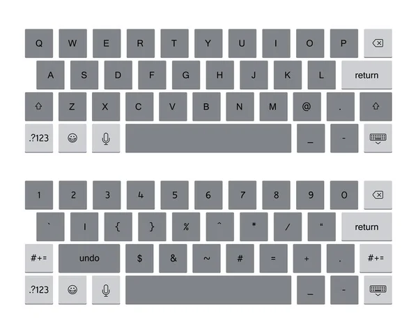 Keyboard Stock Vector Image by ©yupiramos #10562105