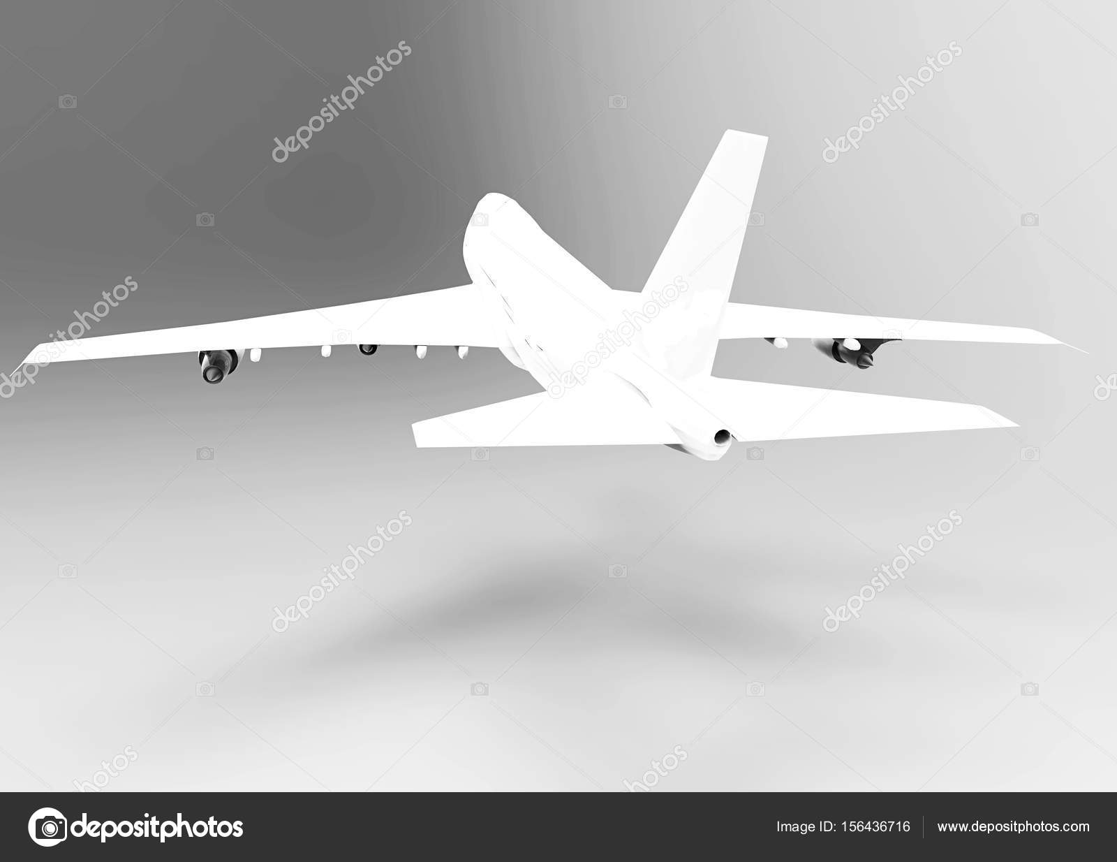 3D render plane — Stock Photo © blankvoid #156436716