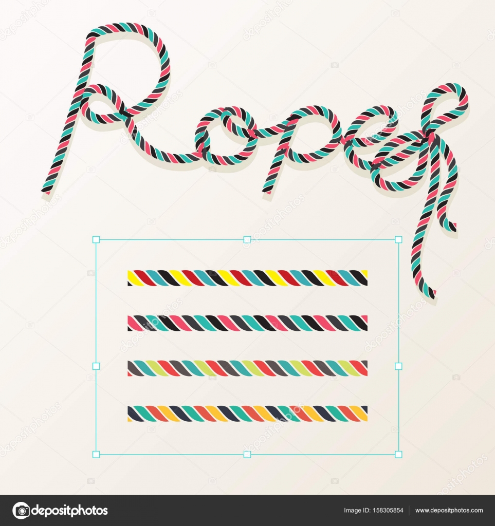 Braided Rope Illustration