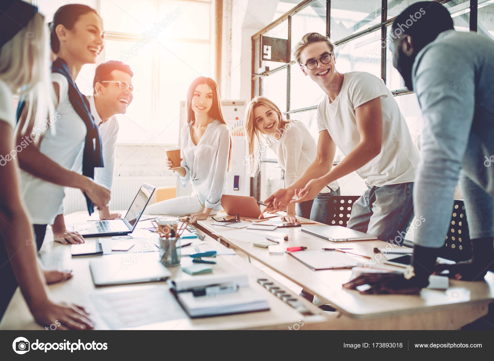 Young Business People