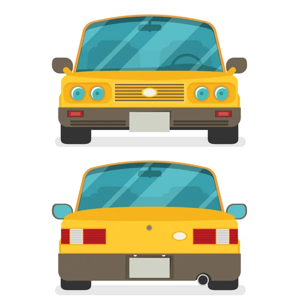 Car frontal view Stock Vectors, Royalty Free Car frontal view ...