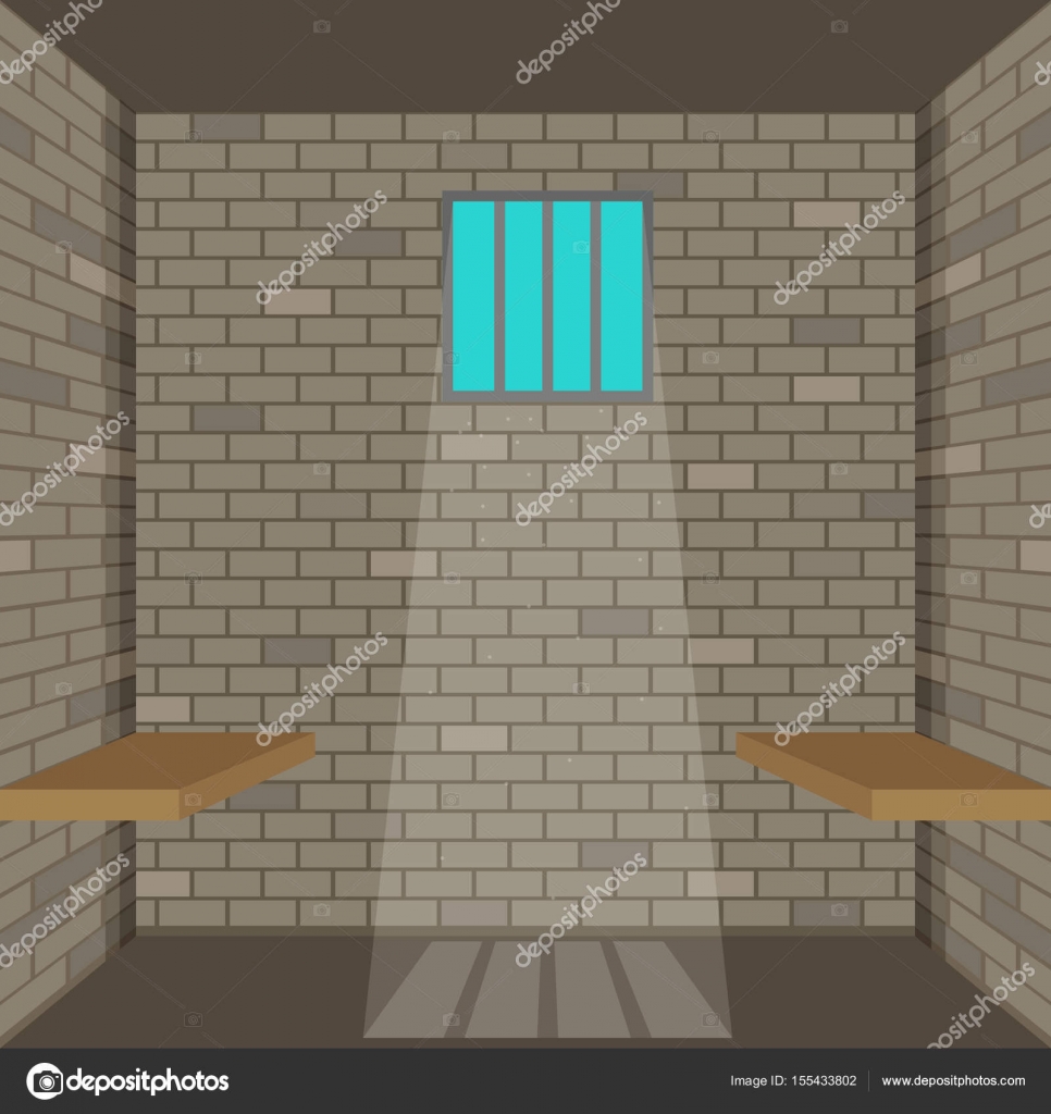 Scene with prison room. Stock Vector Image by ©Mix3r #155433802