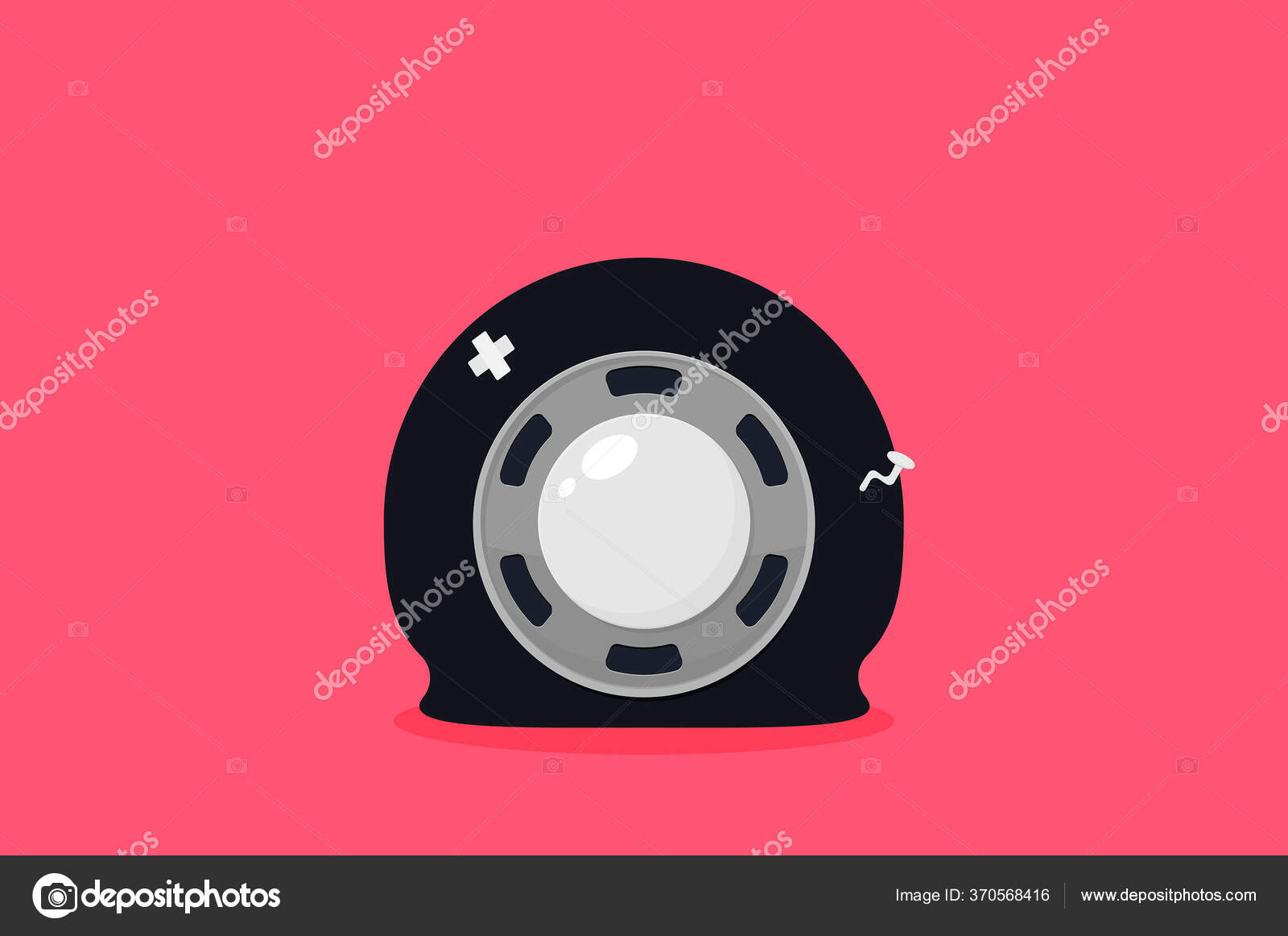 Car Tire Pink Background Stock Vector by ©Mix3r 370568416