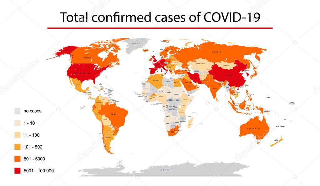 Covid-19, Covid 19 mapa casos confirmados reportan en todo el mundo ...