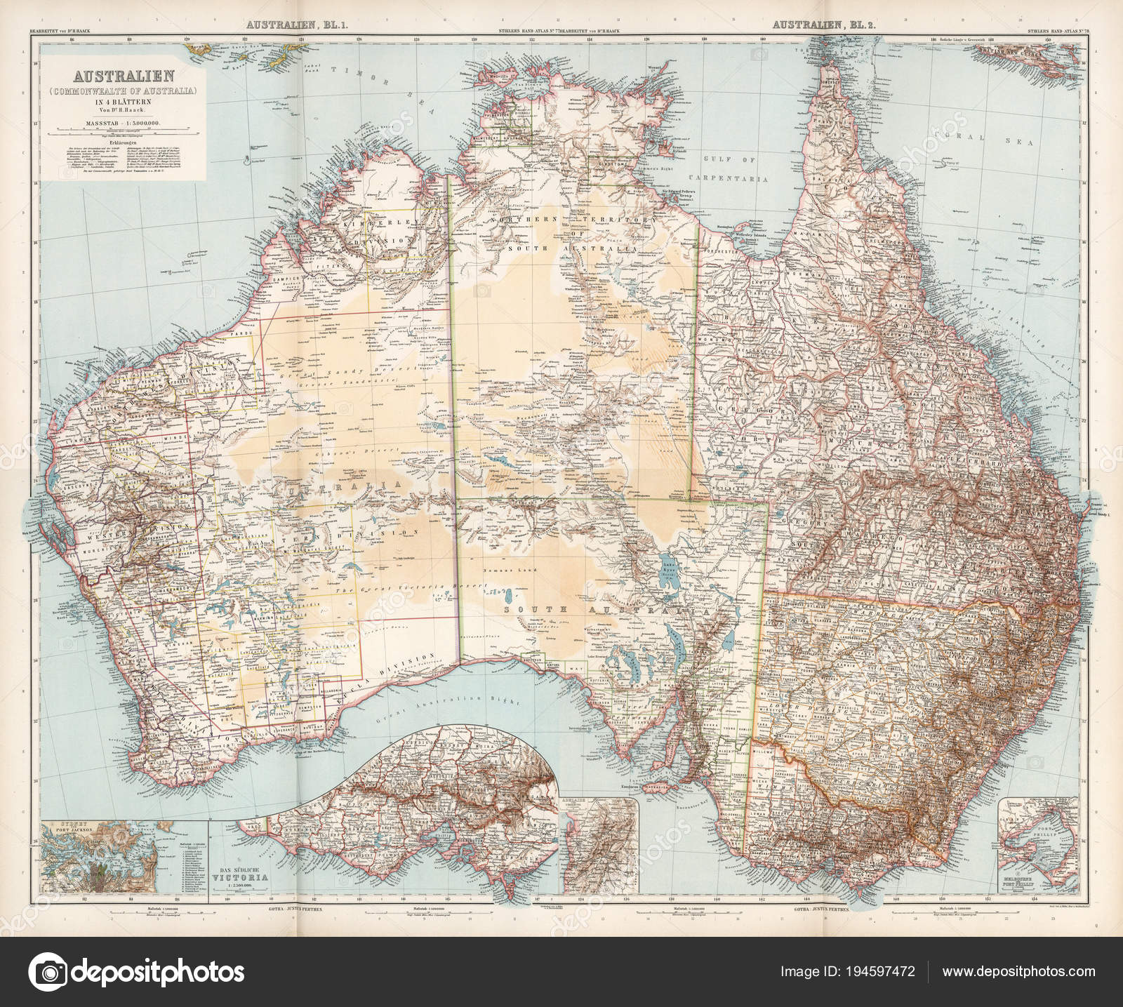 Commonwealth Australia Map City Signs Stock Photo by ©LadanivskyyO ...