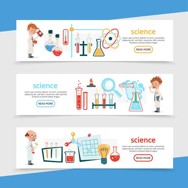 School science backgrounds set Stock Photos, Royalty Free School ...