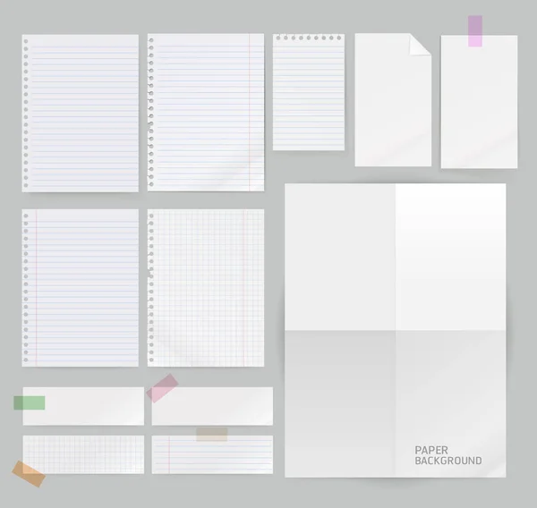 Paper Set Stock Vector Image by ©human_306 #10547261