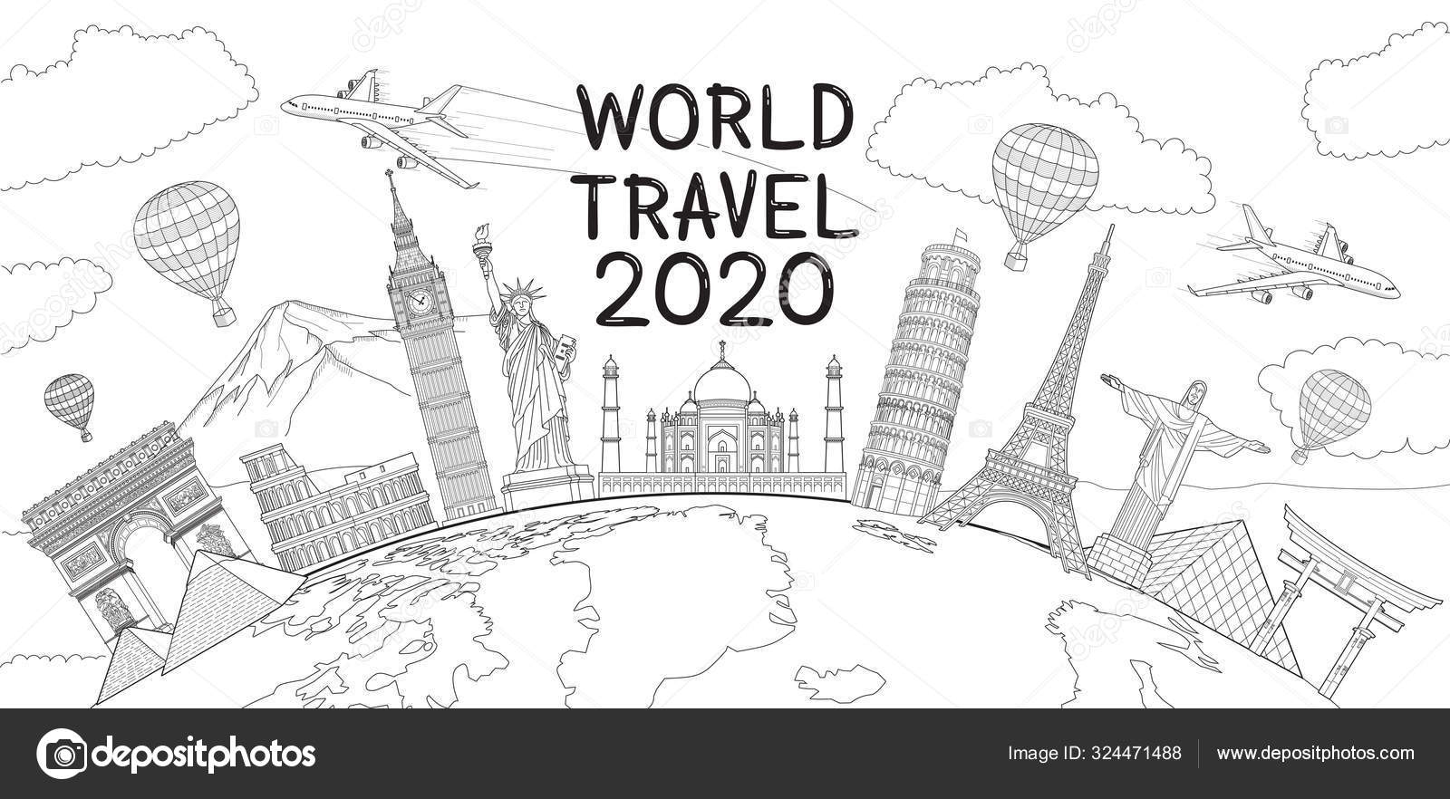 World Travel Drawing