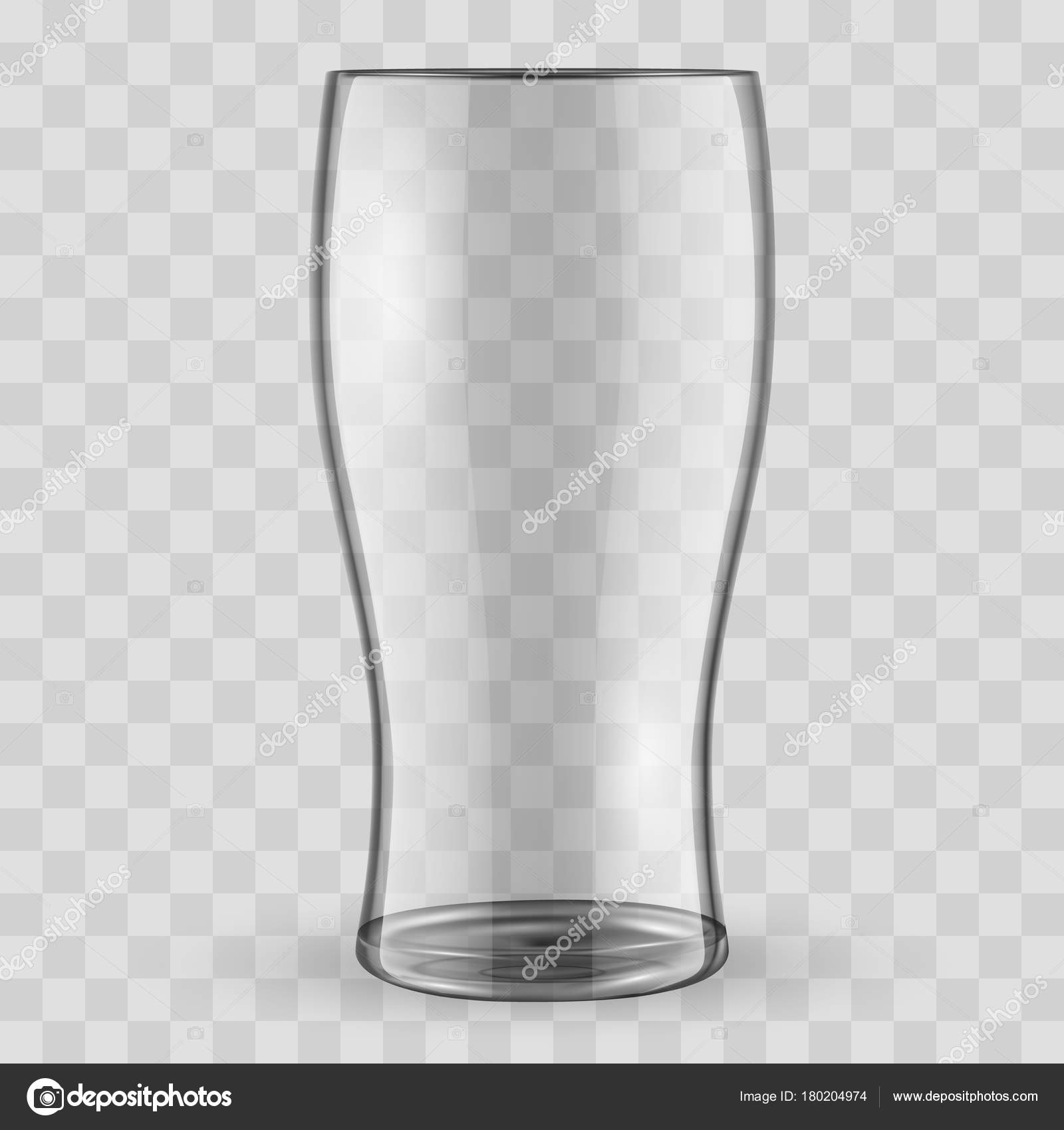 Beer Glass Vector Illustration — Stock Vector © Microphoto1981 180204974