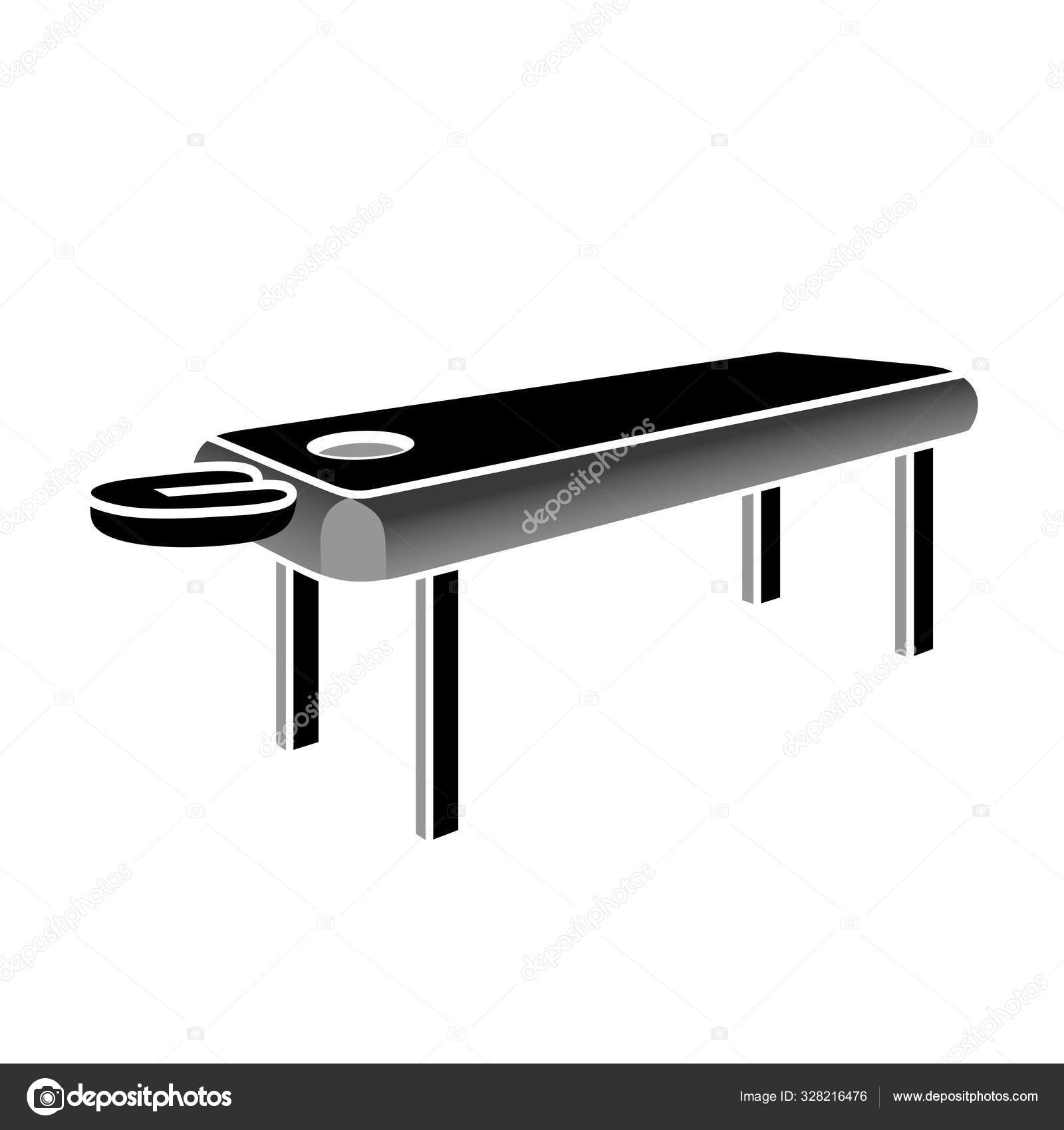 Massage Table Silhouette