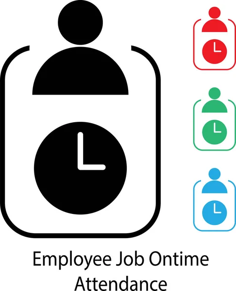 Employee Attendance Icons