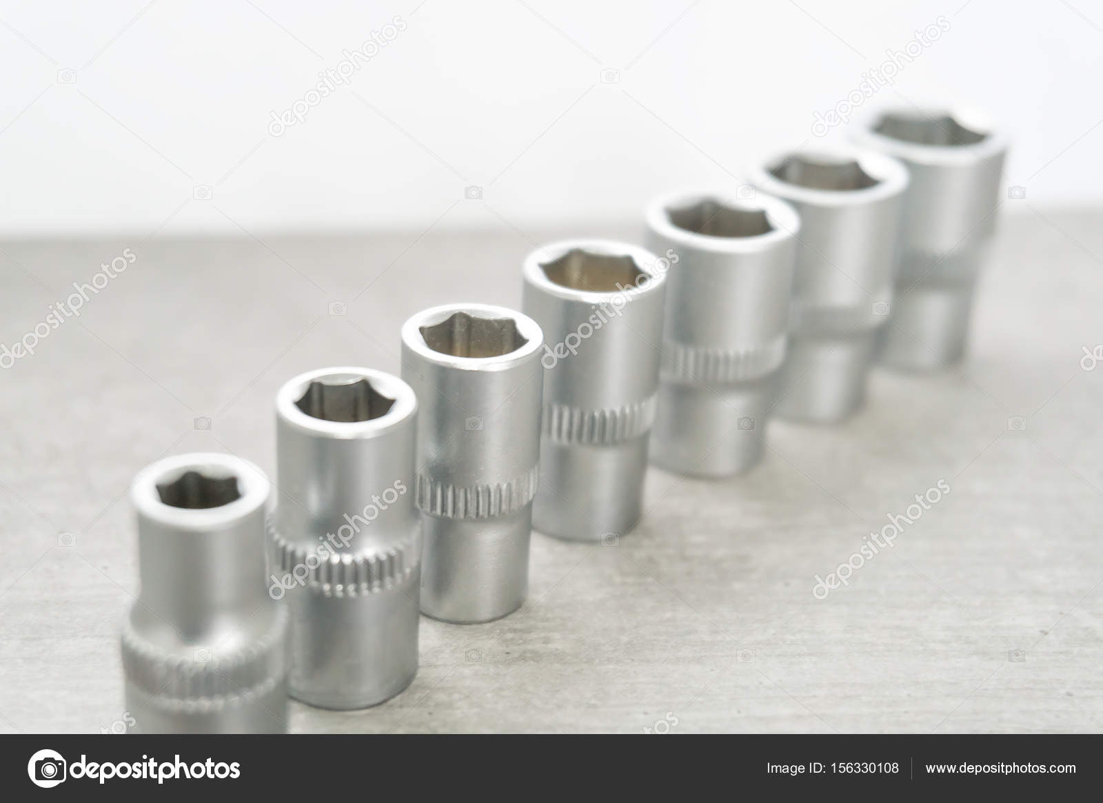 Hexagonal bit in a row — Stock Photo © crisp0022 #156330108