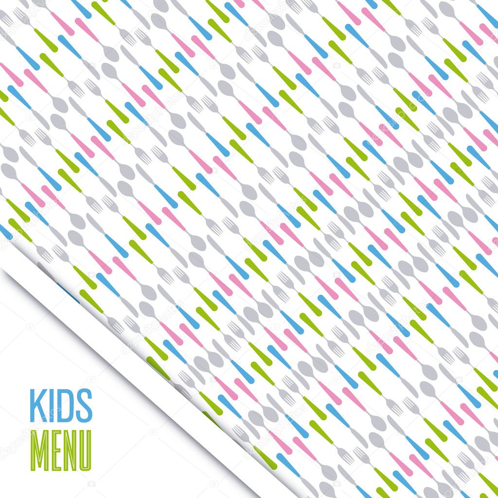 Kids menu card Stock Vector Image by ©sbego #128440090