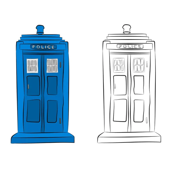 British police box Vector Art Stock Images | Depositphotos