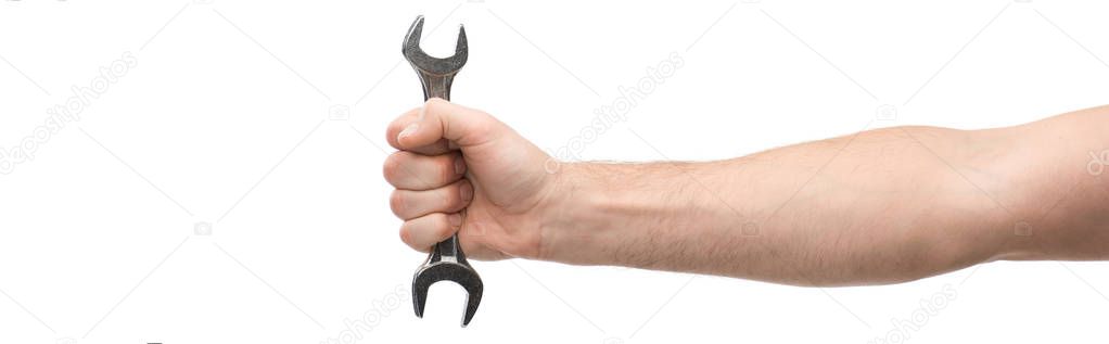 Person holding spanner Stock Photos, Royalty Free Person holding ...