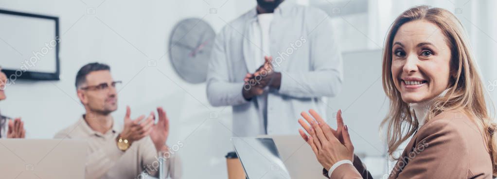 Woman clapping Stock Photos, Royalty Free Woman clapping Images ...