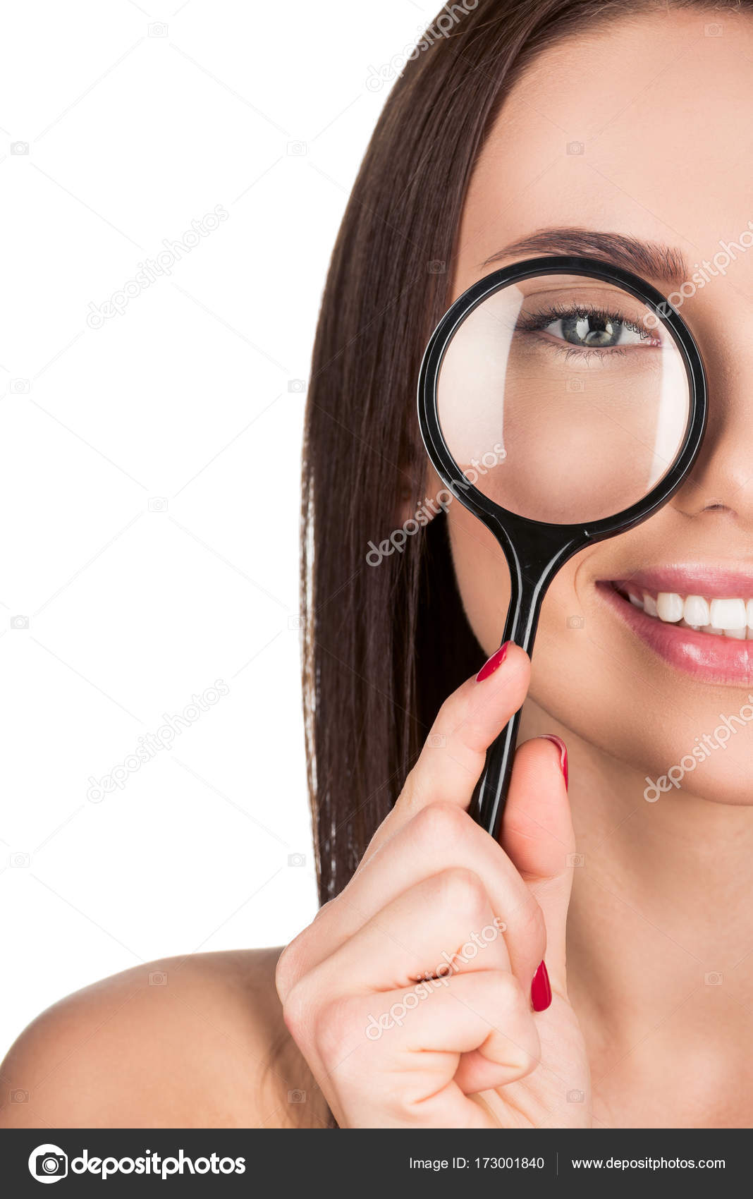 Magnifying glass — Stock Photo © VitalikRadko #173001840