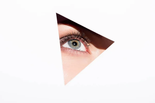 ᐈ Eye in a triangle stock photos, Royalty Free eye in triangle images ...