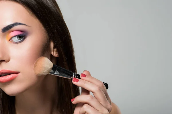 Girl doing makeup Stock Photos, Royalty Free Girl doing makeup Images ...