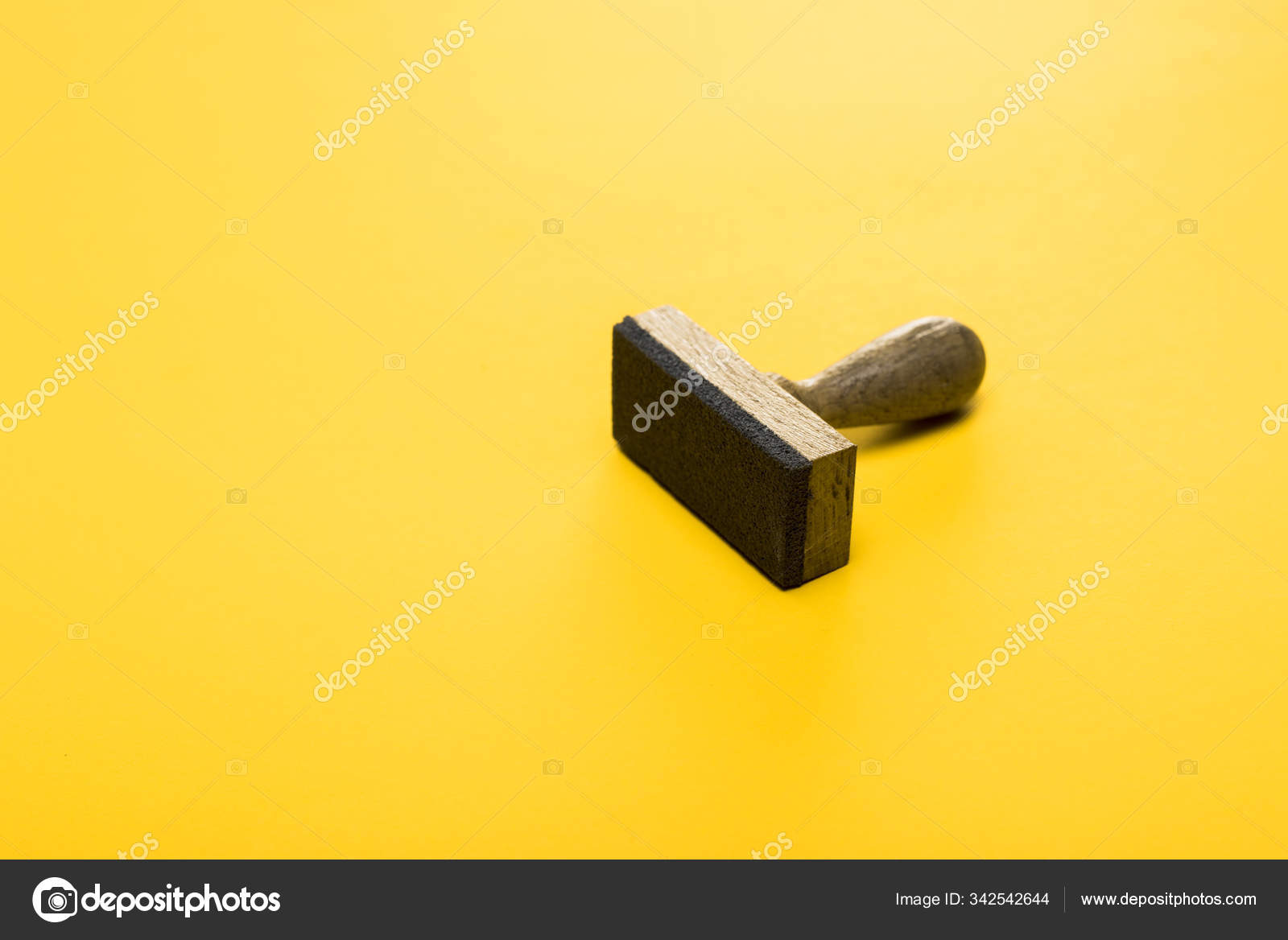 Wooden Stamp Yellow Quality Concept — Stock Photo © VitalikRadko #342542644