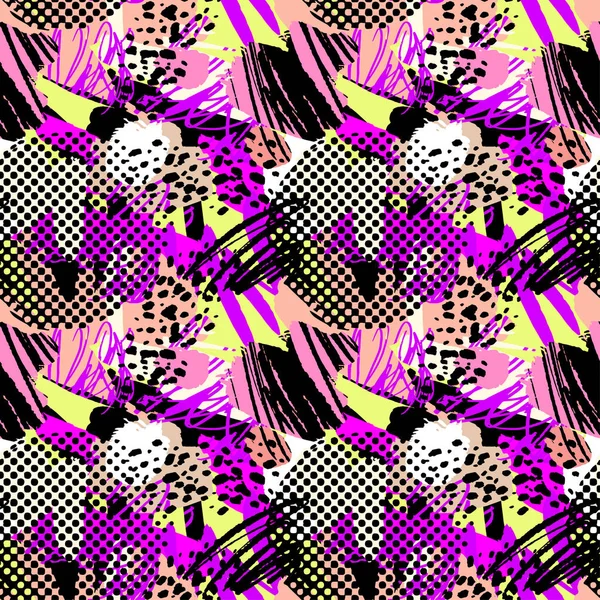 Seamless urban funky textile pattern ⬇ Vector Image by © OlgaLIS ...