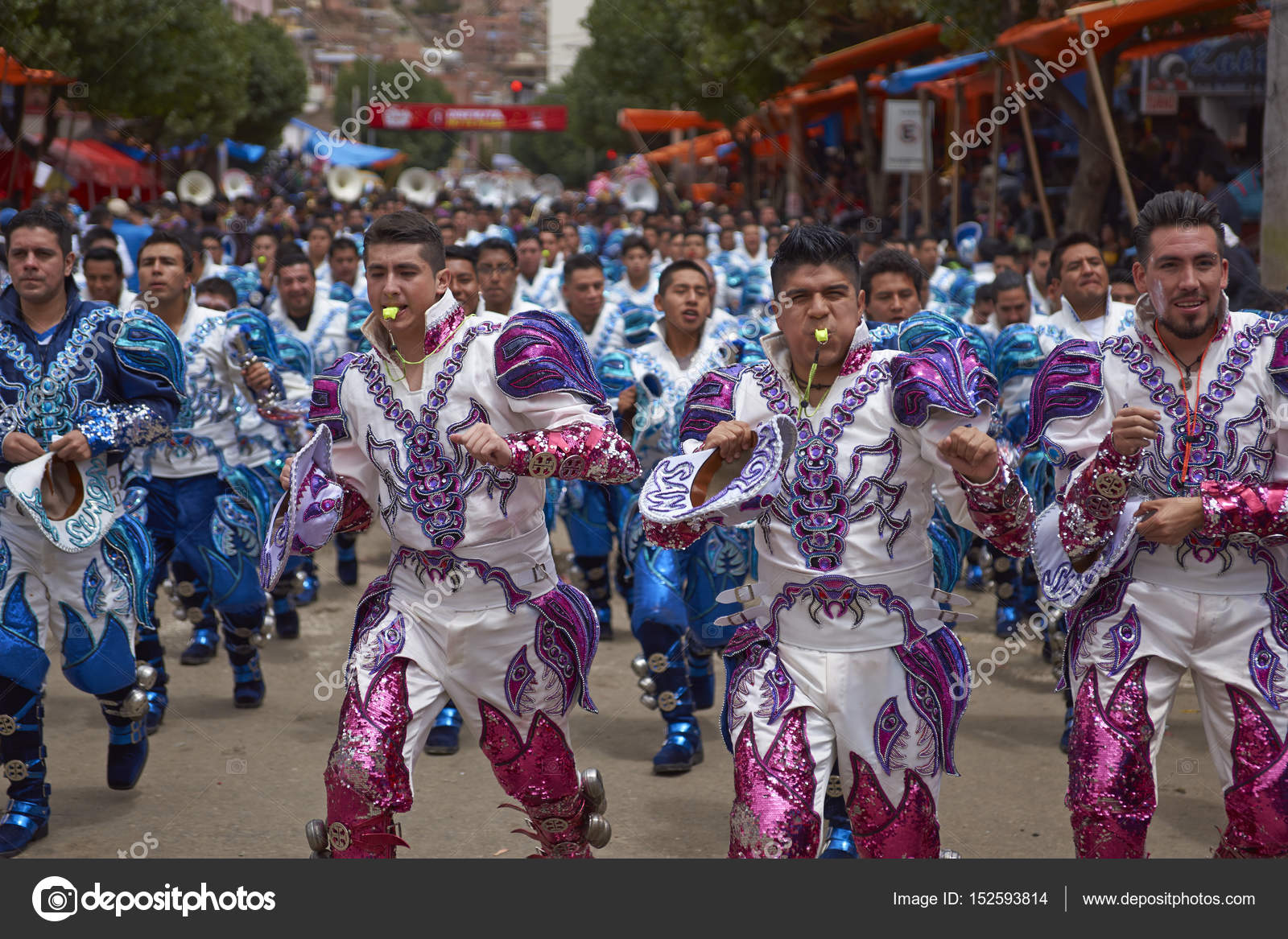 Caporales dancers at the Oruro Carnival – Stock Editorial Photo © richardsjeremy #152593814