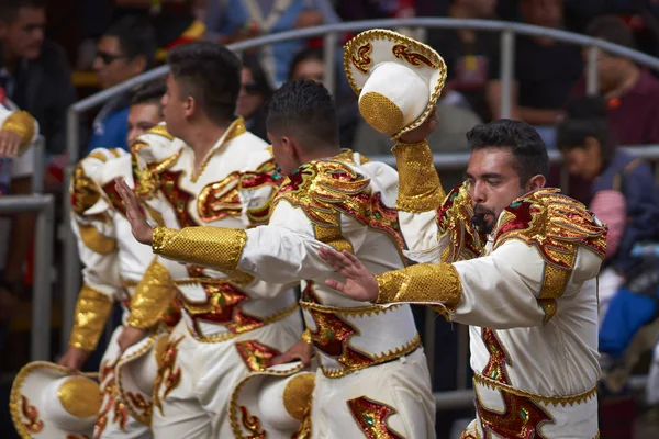 Caporales dancers at the Oruro Carnival — Stock Editorial Photo © richardsjeremy #153109308