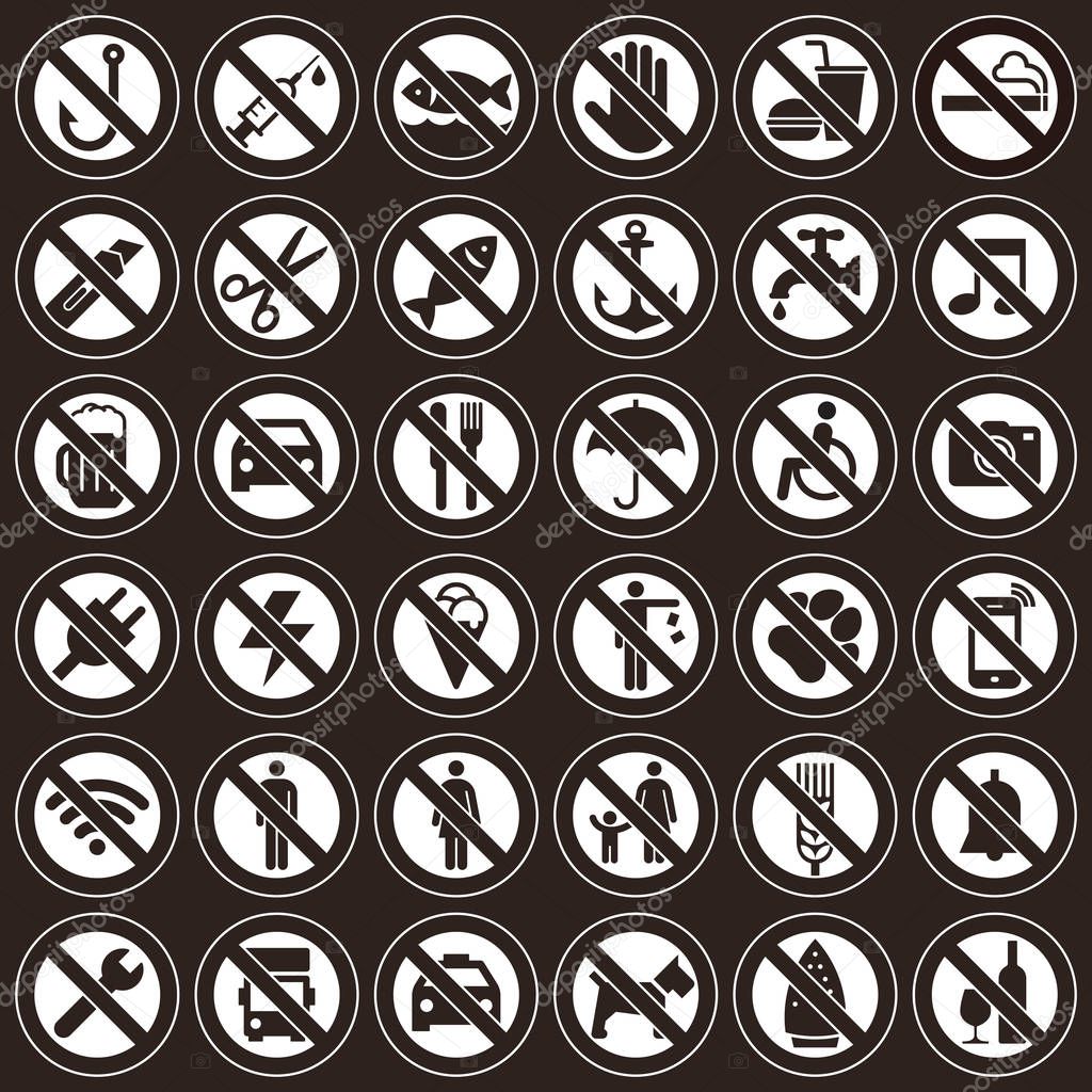 se ales de prohibici n 2024