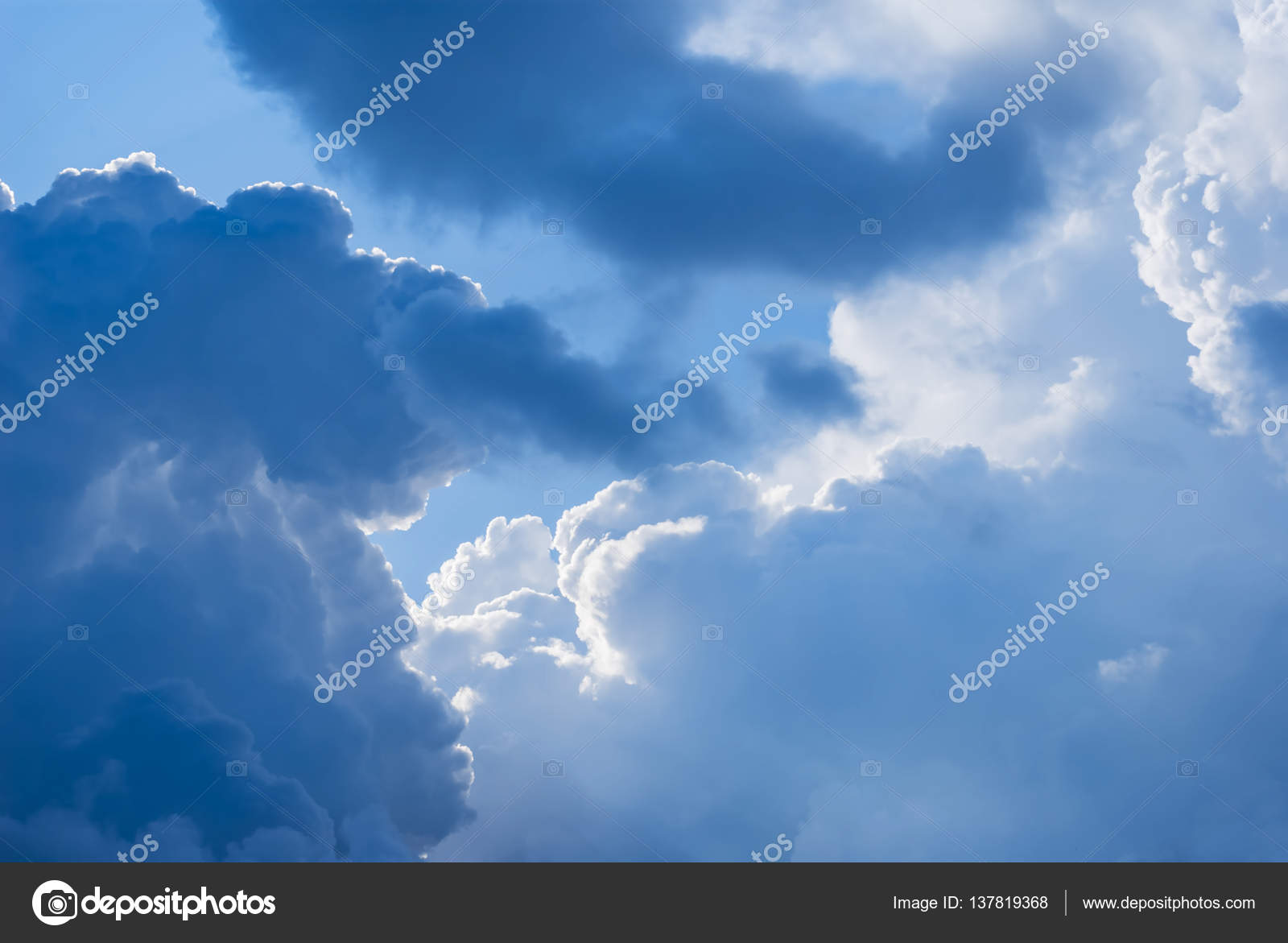 Beautiful dense cloudy sky background Stock Photo by ©york_76 137819368