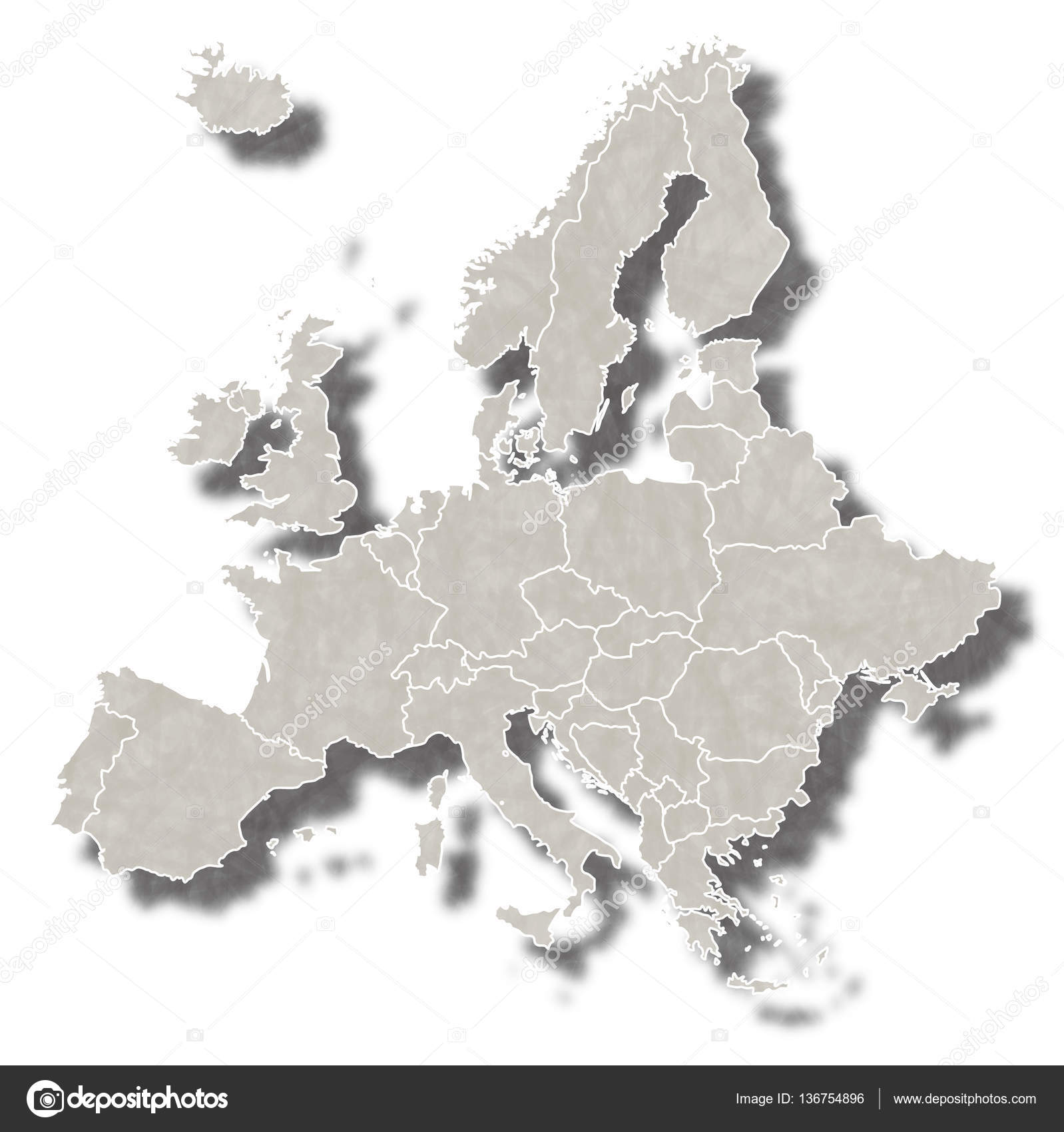 Europe Map Logo