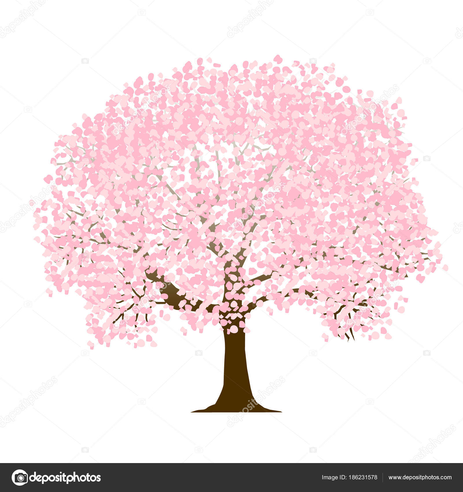 Cherry Blossom Tree Icon