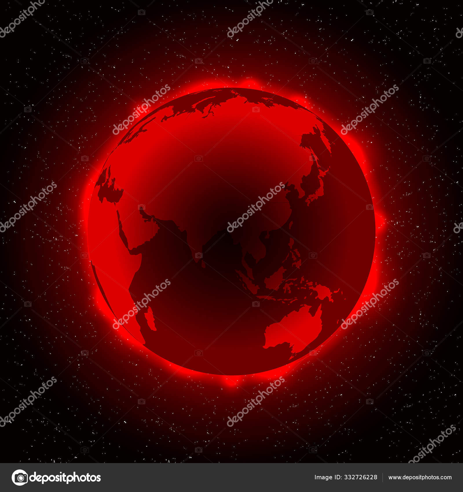 Earth Map Space Light Background Stock Vector Image by ©JBOY24 #332726228