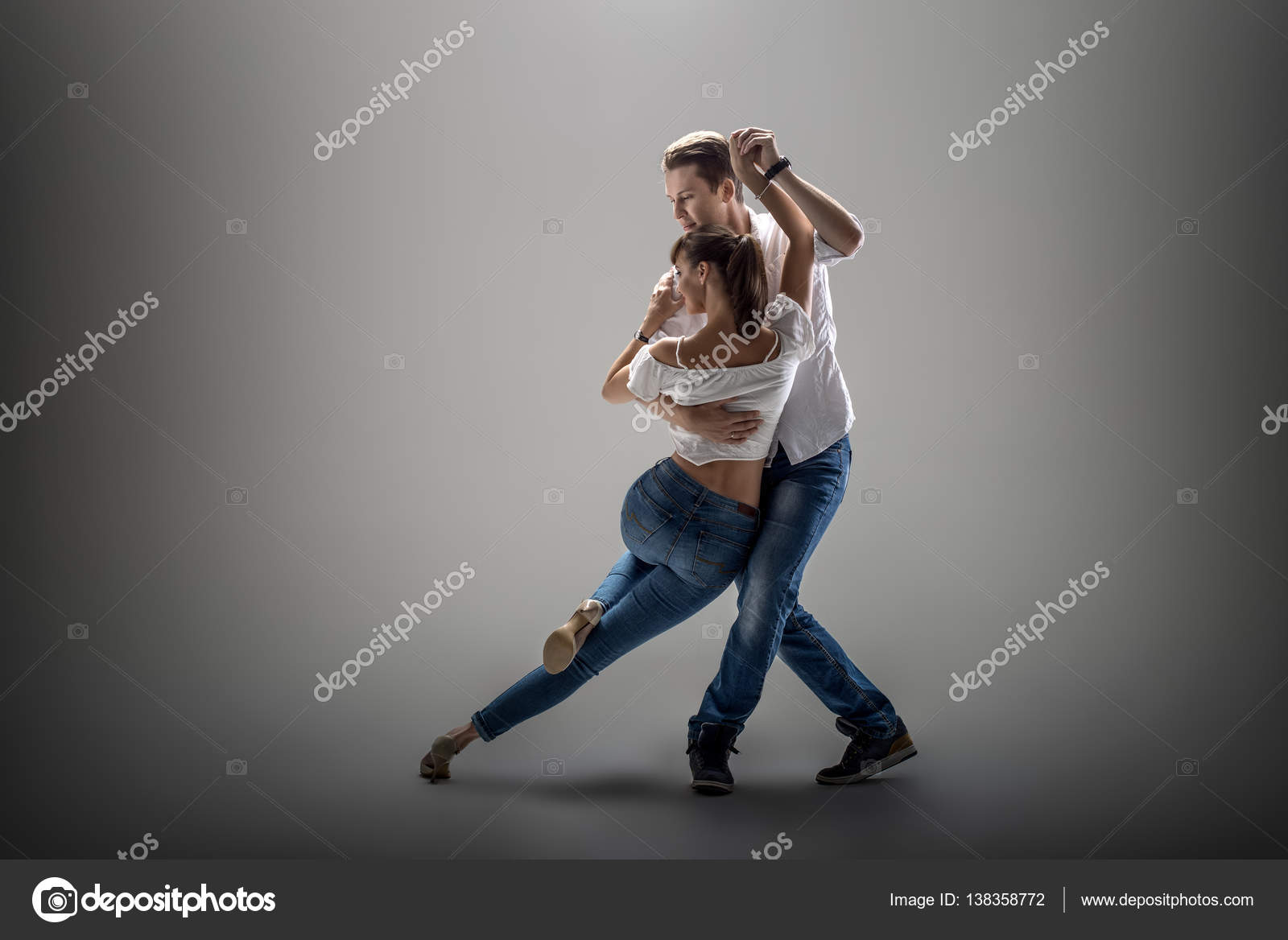 Danse de couple danse sociale image libre de droit par tankist276 ...