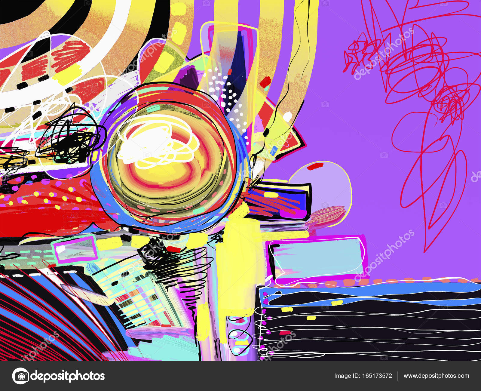 Texturas Abstractas Digitales Designart Mt8414 C23 Oro Brillante