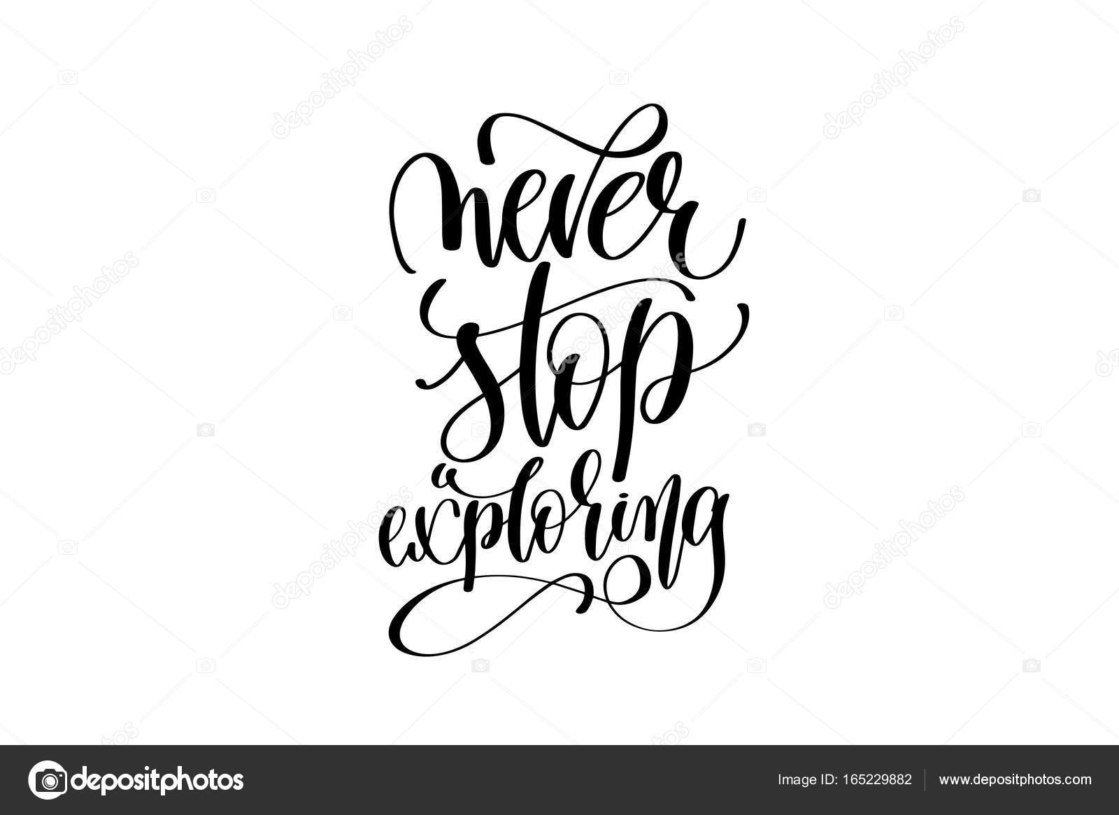 Never Stop Exploring Logo
