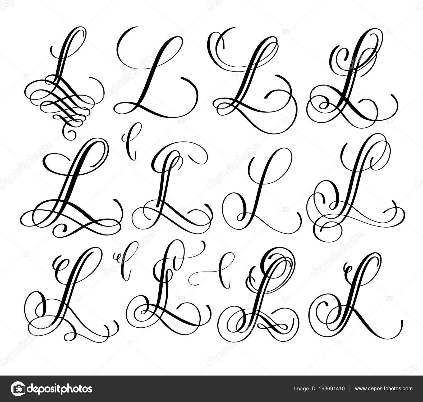 Letra L Cursiva Elegante Script Tutsplus Caligrafia Abecedario Images | Images and Photos finder