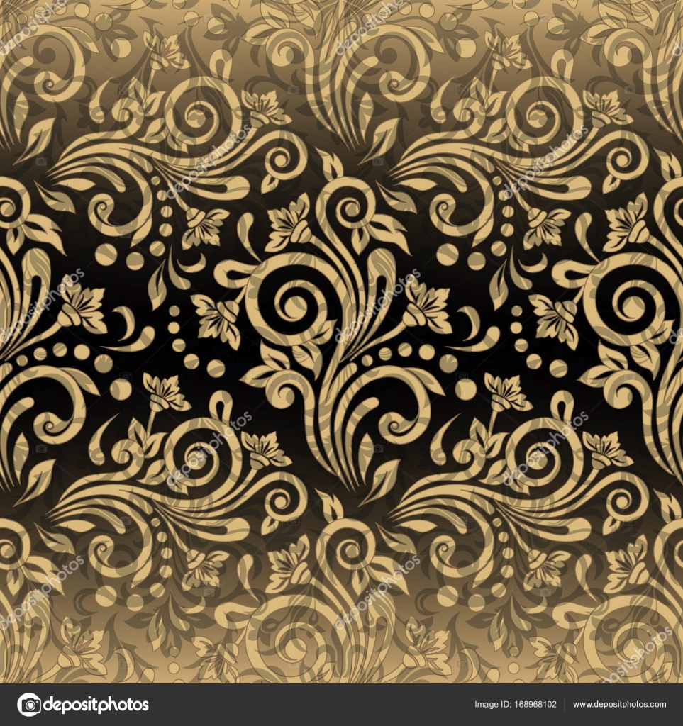 Vector seamless border in Victorian style — Stock Vector © Katia25 ...