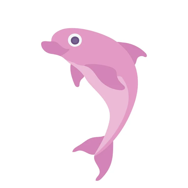 Pink Dolphin Cartoon