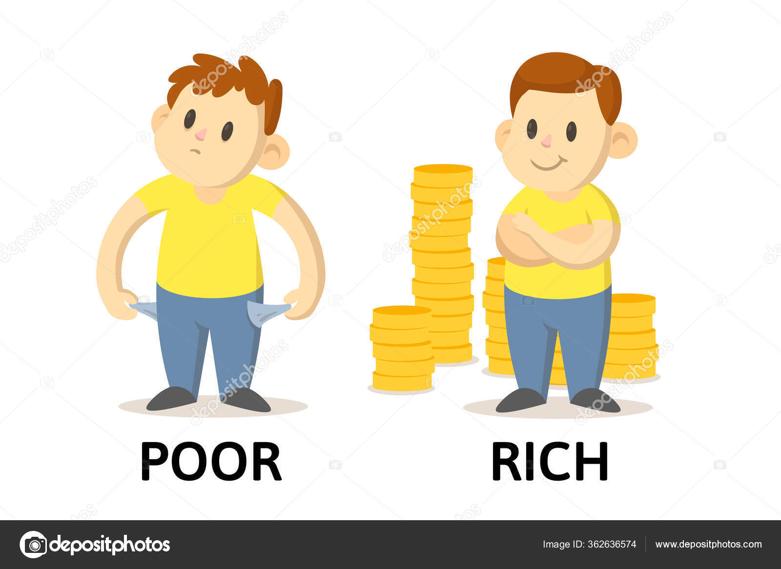 Weak Cartoon Characters