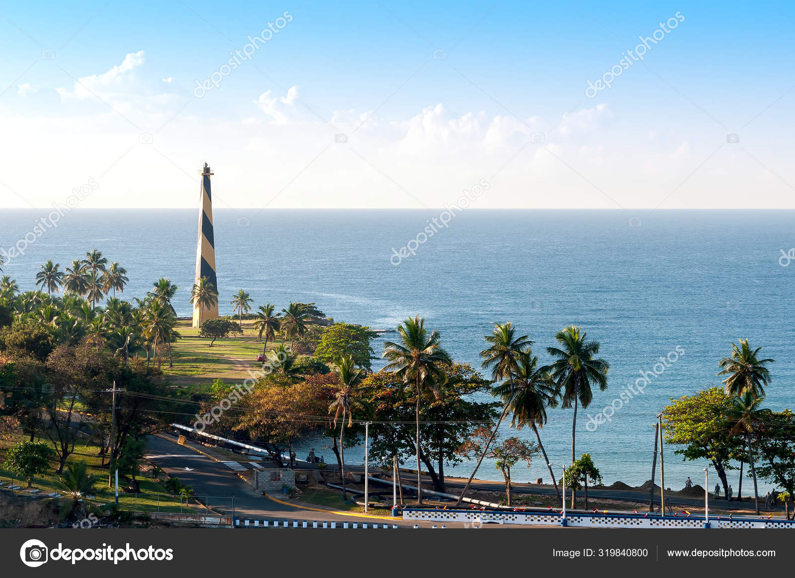 Costa de Santo Domingo, costa y línea de alta mar - Dominican Repu ...