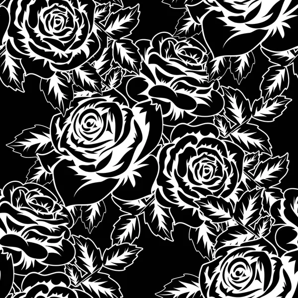 Gothic White Rose Wallpaper