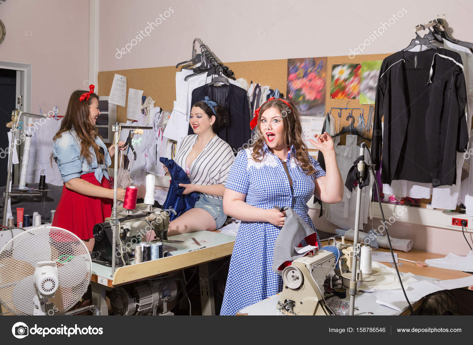 Machine Shop Pin Up Girls