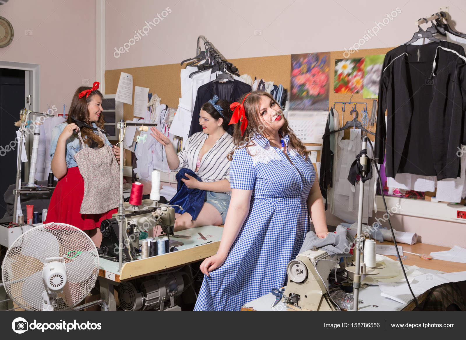 Machine Shop Pin Up Girls