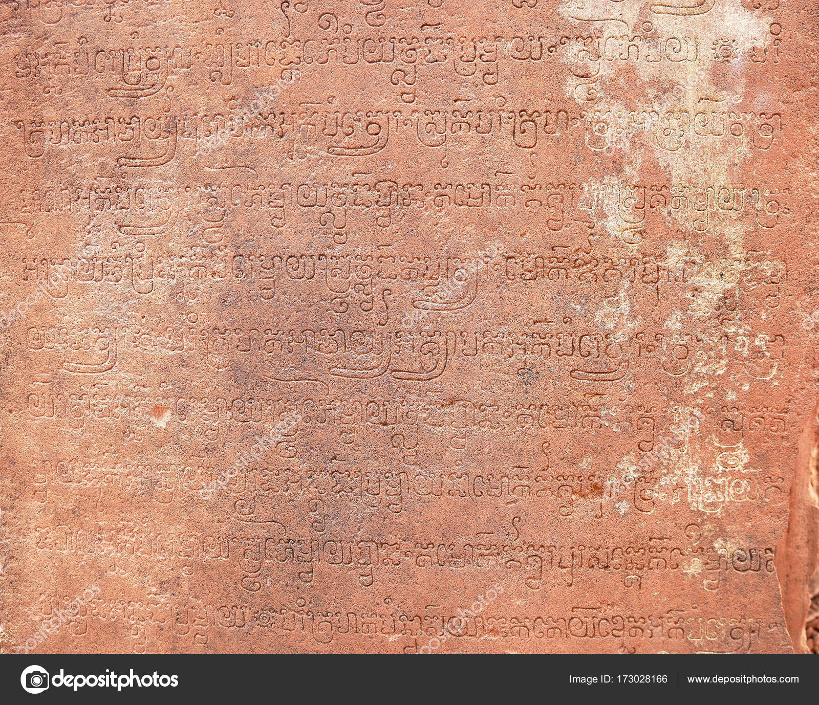 Old Khmer Script Stock Photo by ©nunawwoofy 173028166