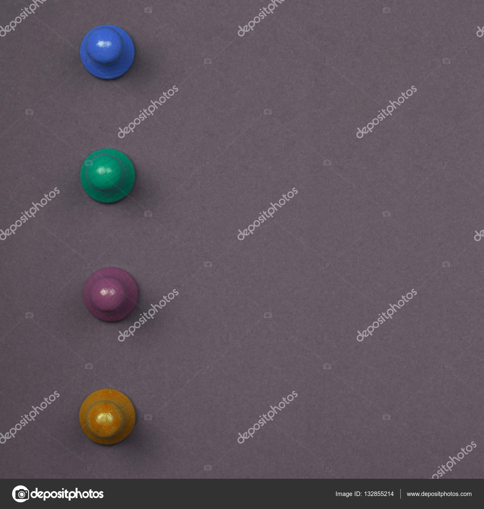 Colorful counters in one line Stock Photo by ©natalt 132855214