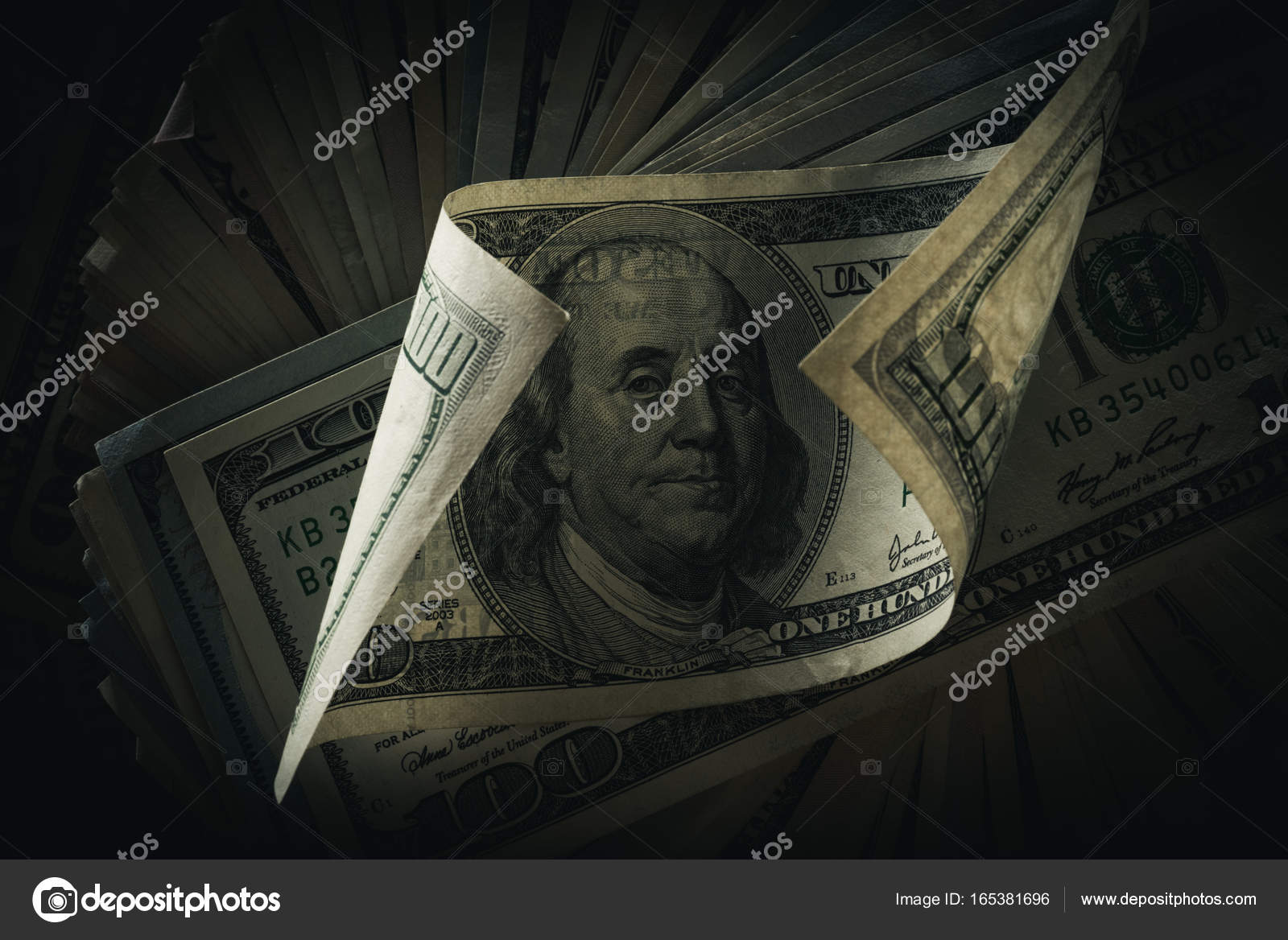 Dollar banknotes background — Stock Photo © VadimVasenin #165381696 Dollar banknotes background — Stock Photo © VadimVasenin #165381696