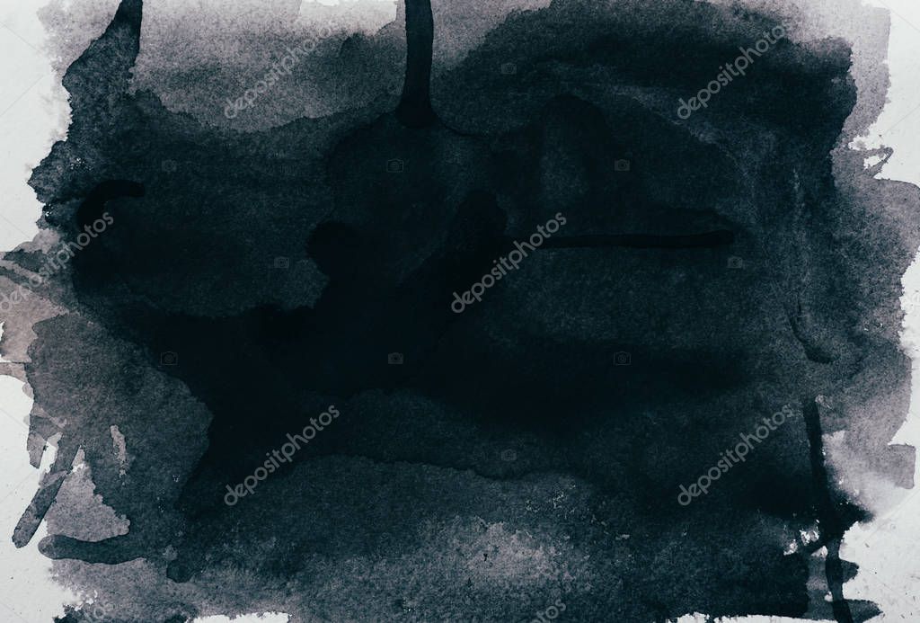 Textura de acuarela negra 2022